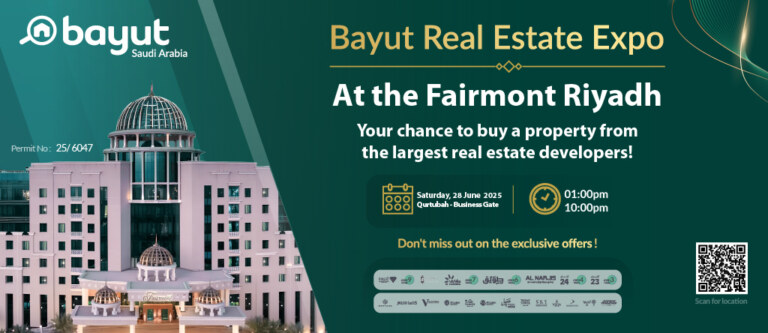Fairmont Riyadh to Wtiness Bayut-KSA Mega Property Expo